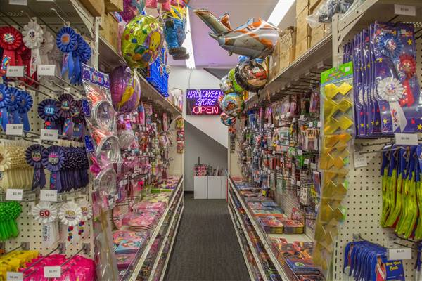 Locations Hub - Brookside Party Warehouse - Costume Store